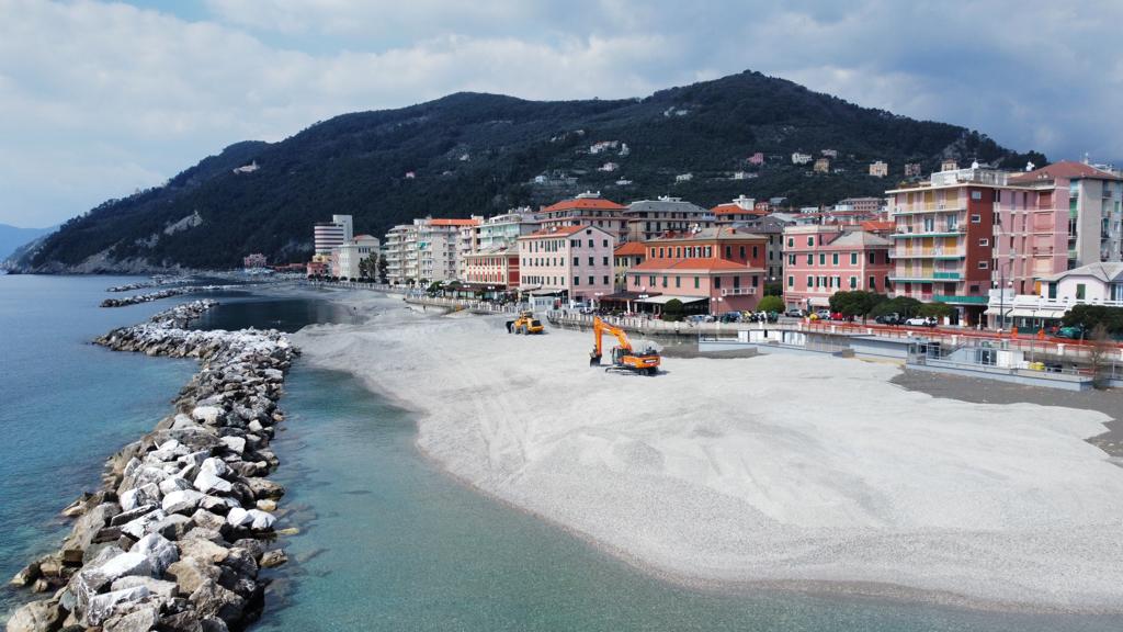 Chiavari, difesa a mare: i lavori del primo lotto finiranno a maggio