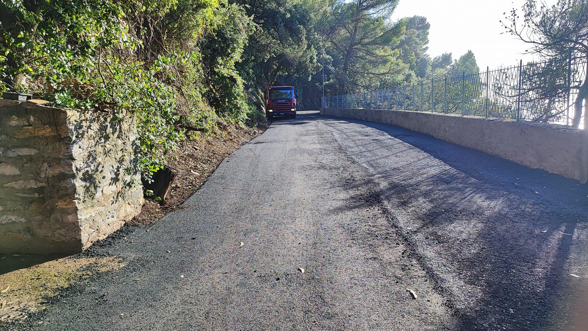 La strada del Castellaro riapre dopo 11 anni