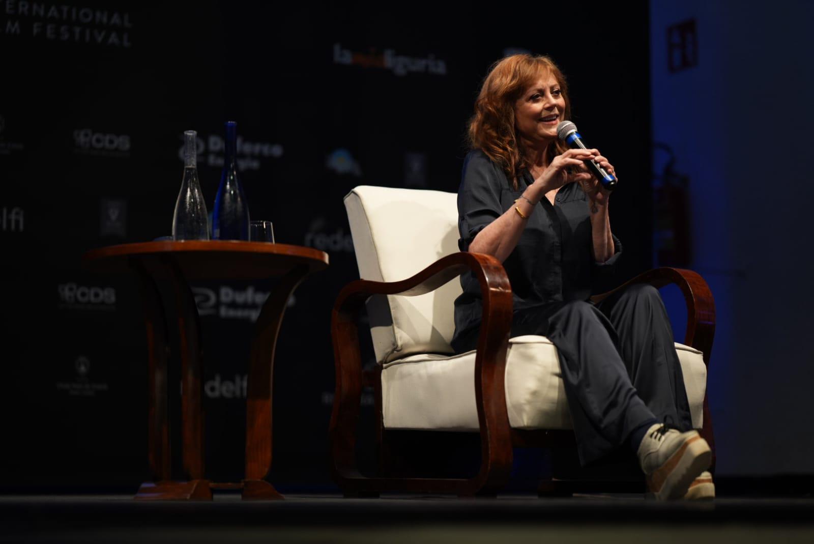 Riff 2024, Susan Sarandon incanta Sestri Levante