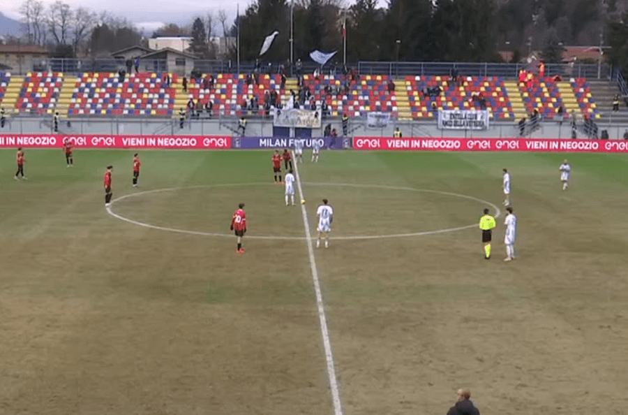 La Virtus Entella vince contro il Milan Futuro ed è prima in classifica