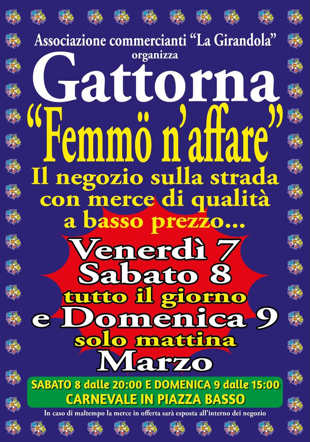 Fine settimana di affari e occasioni a Gattorna