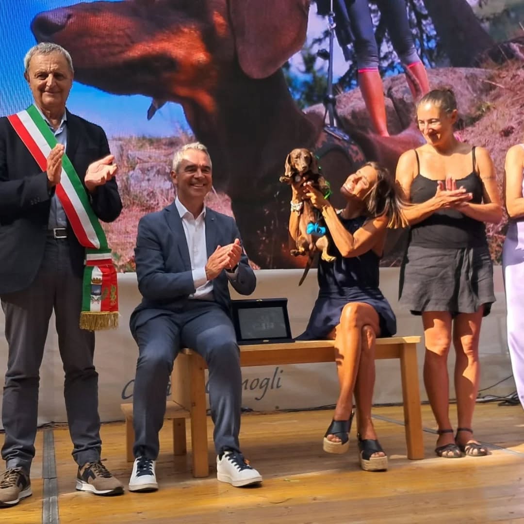 A Zack e Zeus il premio Fedeltà del cane di San Rocco di Camogli