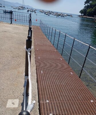 Rapallo: i lavori al molo di San Michele di Pagana sono pressocché conclusi